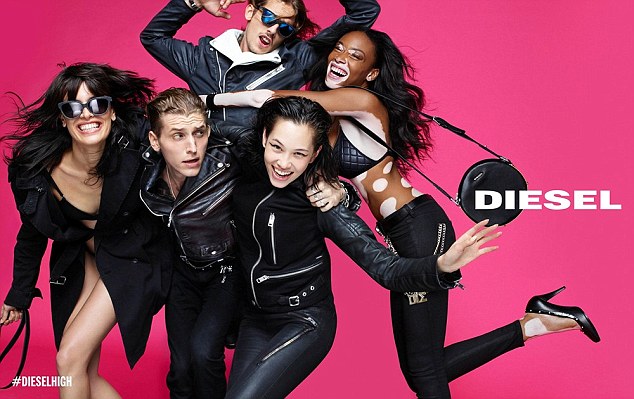 Former Antm Contestant With Vitiligo Stars In Diesel Springsummer