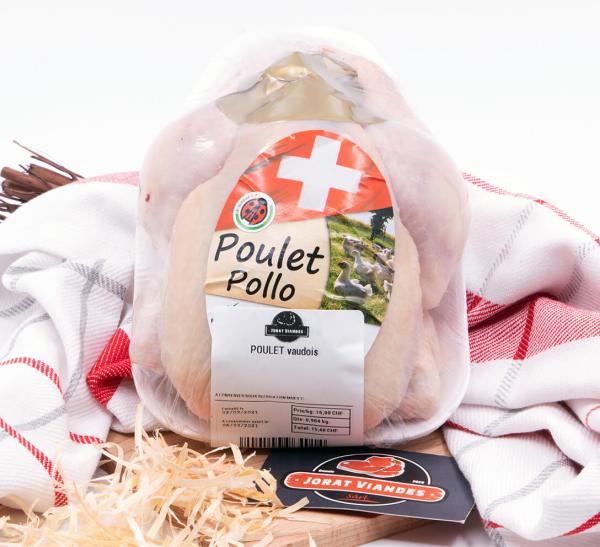 Poulet Vaudois Entier Ips Jorat Viandes Sàrl