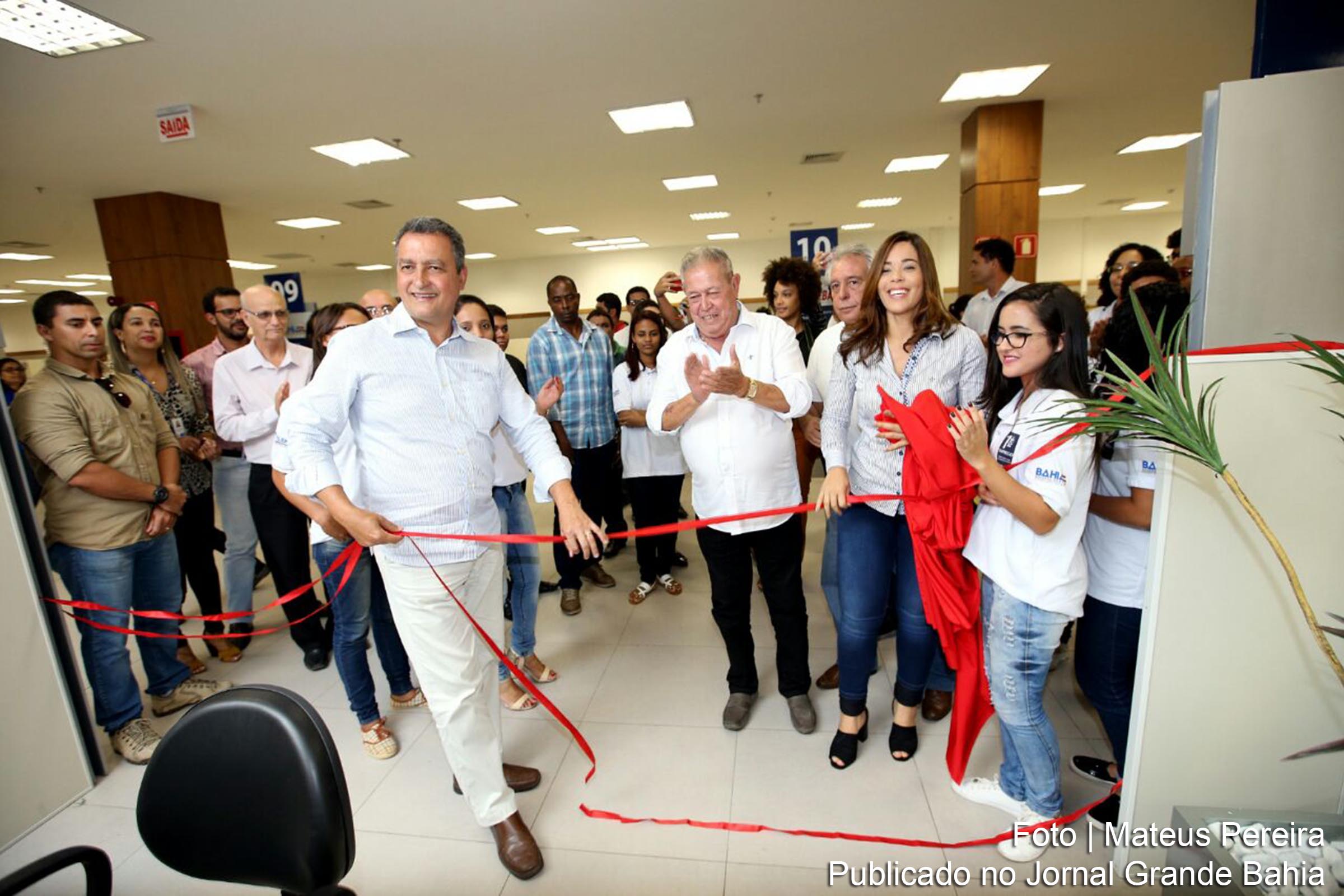 Governador Rui Costa Inaugura Escritório Regional Do Primeiro Emprego