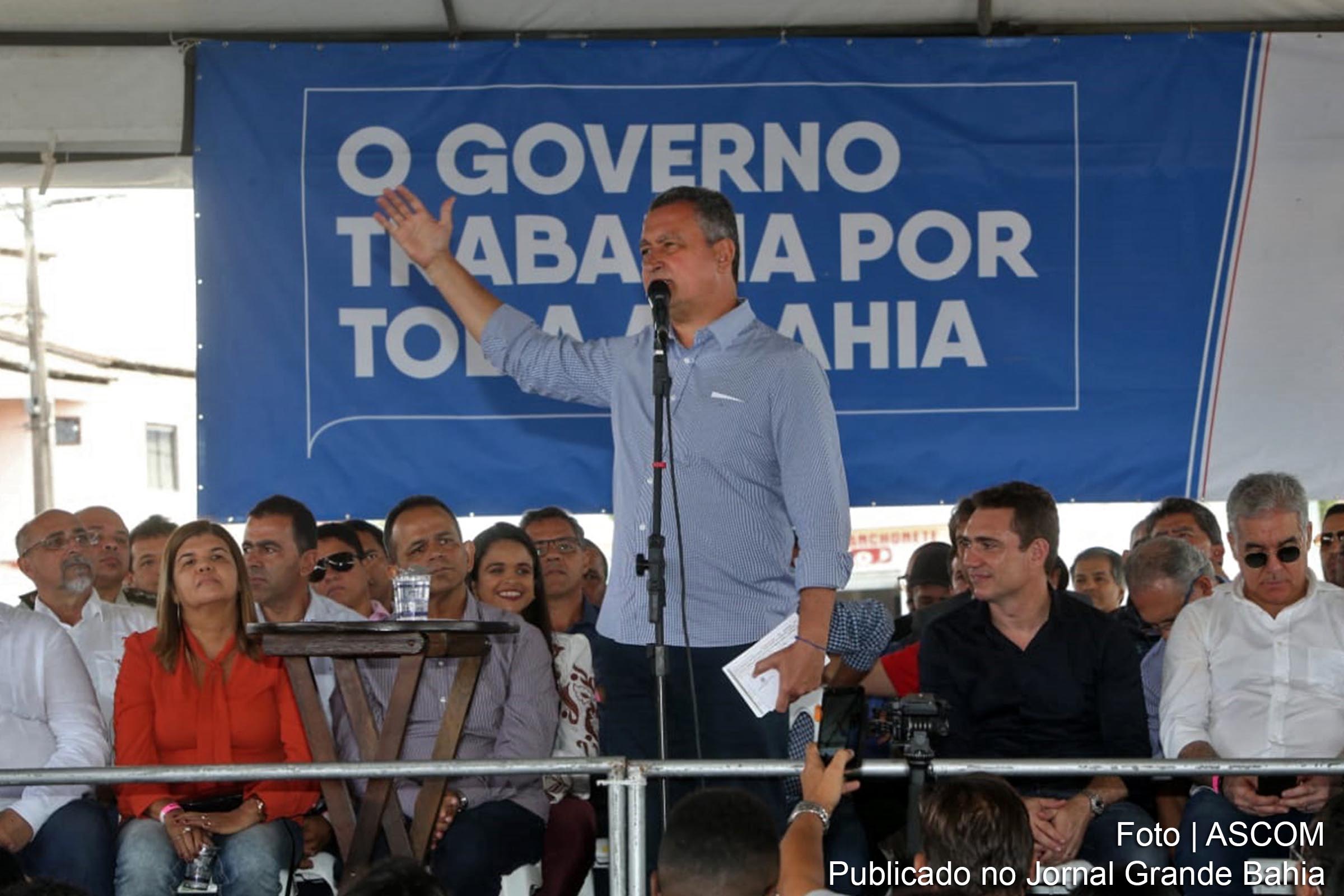 Em Presidente Dutra Governador Rui Costa Entrega Obras E Viaturas às