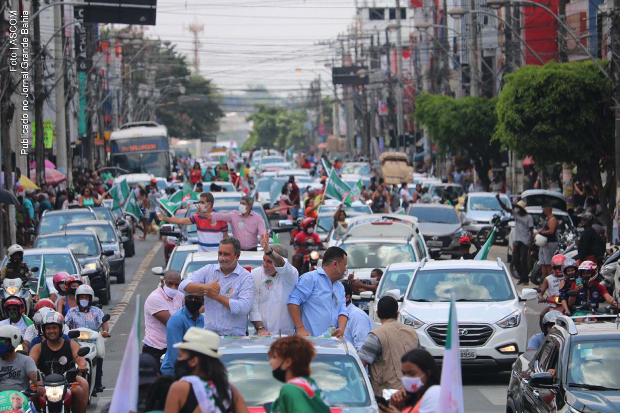 Eleições 2020 Zé Neto Realiza Grande Carreata Em Feira De Santana Com