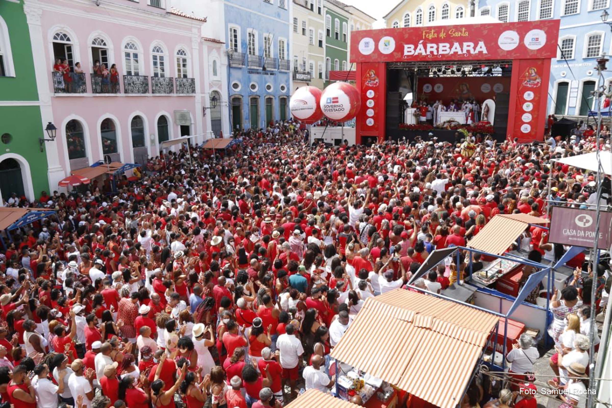 Salvador Edição 2022 Da ‘festa De Santa Bárbara Atrai Milhares De