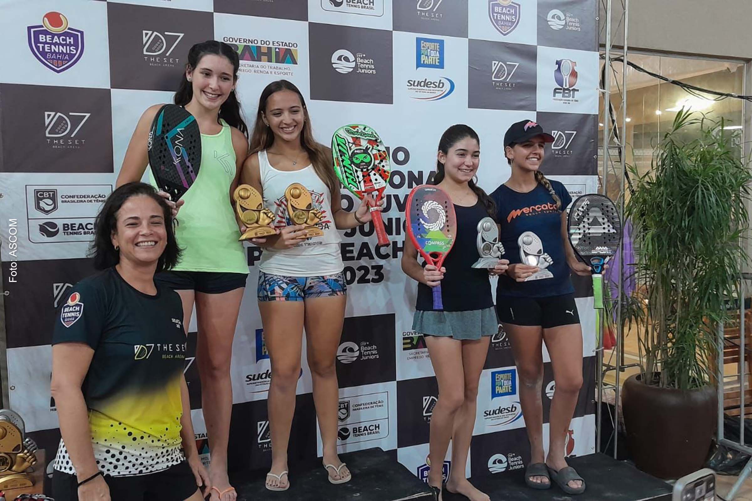 Definidos Os Campeões De Torneio Internacional De Beach Tennis Juvenil