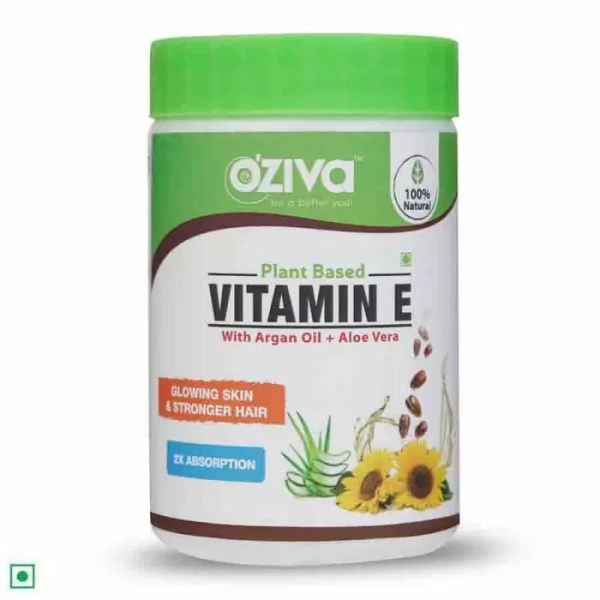 Oziva Plant Based Vitamin E 30 Capsule Jalaram Ayurveda