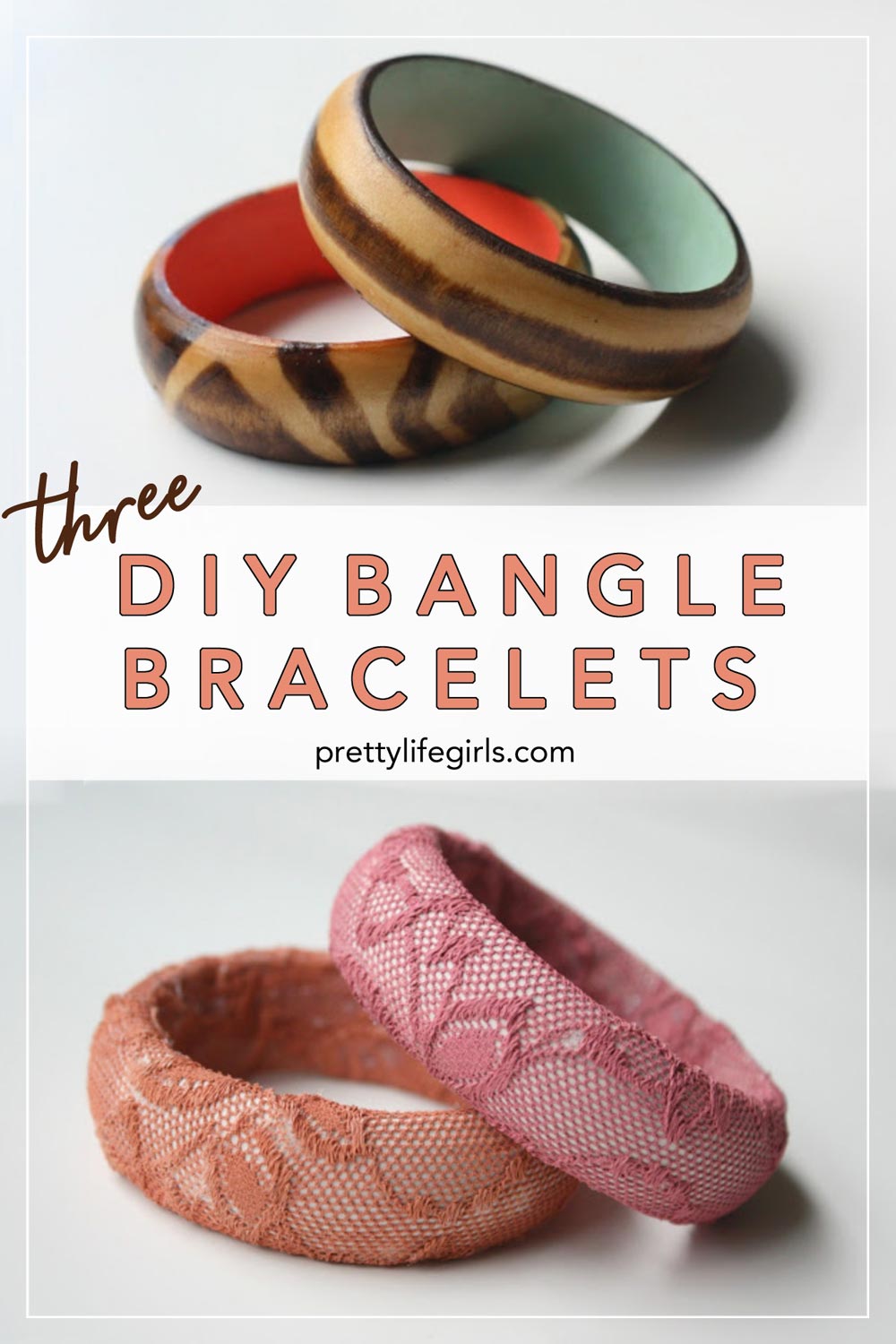 Bangle Bracelets 3 Ways Tutorial From Pretty Life Girls J Conlon And