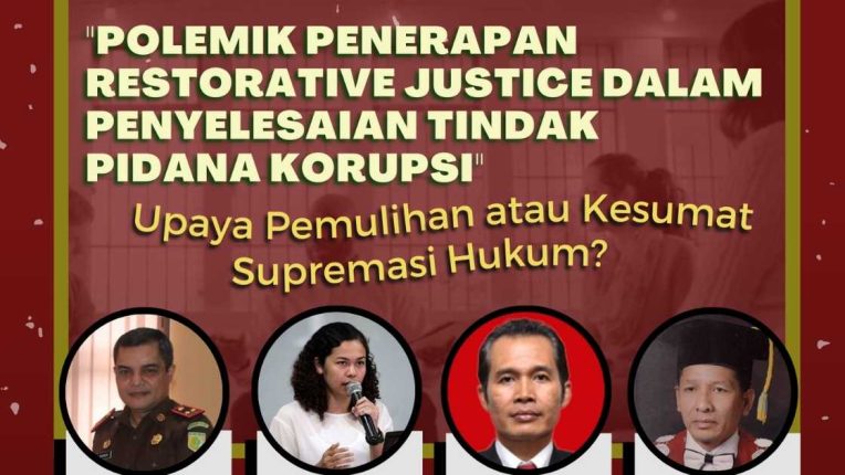 Webinar Polemik Penerapan Restorative Justice Sebagai Solusi