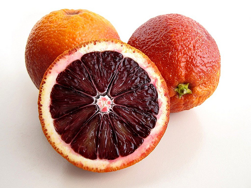 Blood Oranges Moro Tarocco Or Sanguinelli Lump Crab Blood Orange