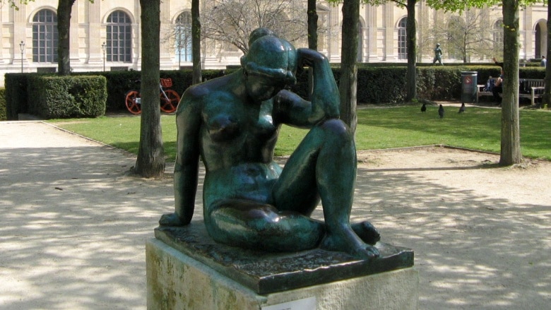 Maillol Sculptures In The Tuileries Nemorinos Travels