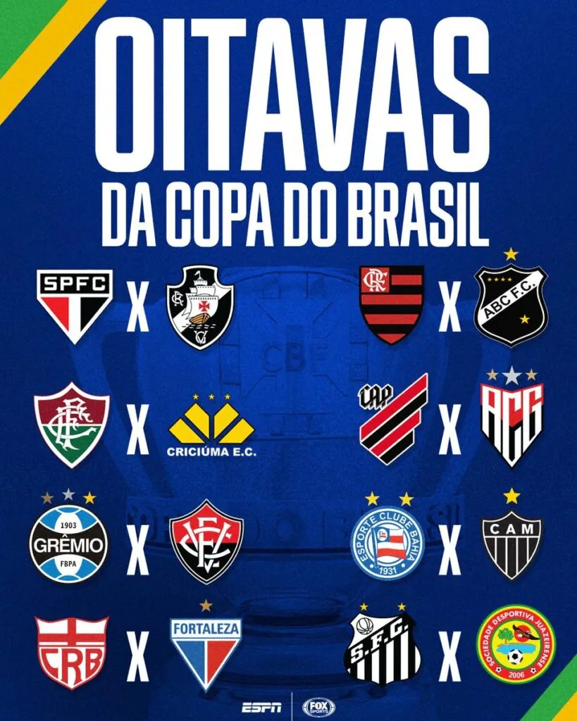 Abc Vai Encarar O Flamengo Nas Oitavas Da Copa Do Brasil Veja Os