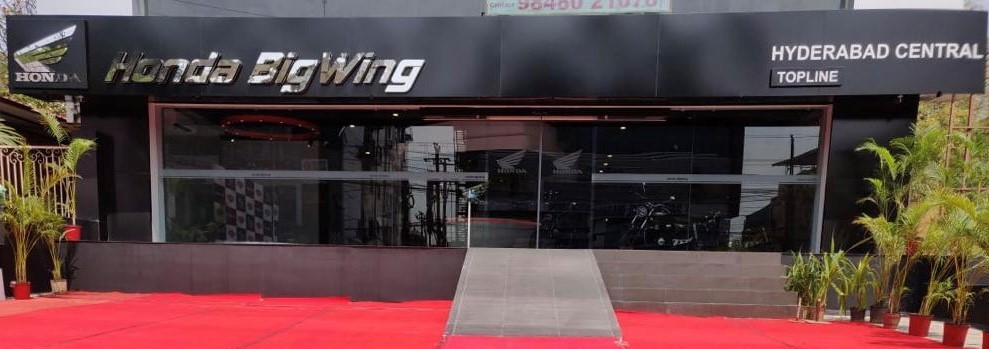 Honda 2wheelers India Inaugurates Bigwing Topline In Hyderabad