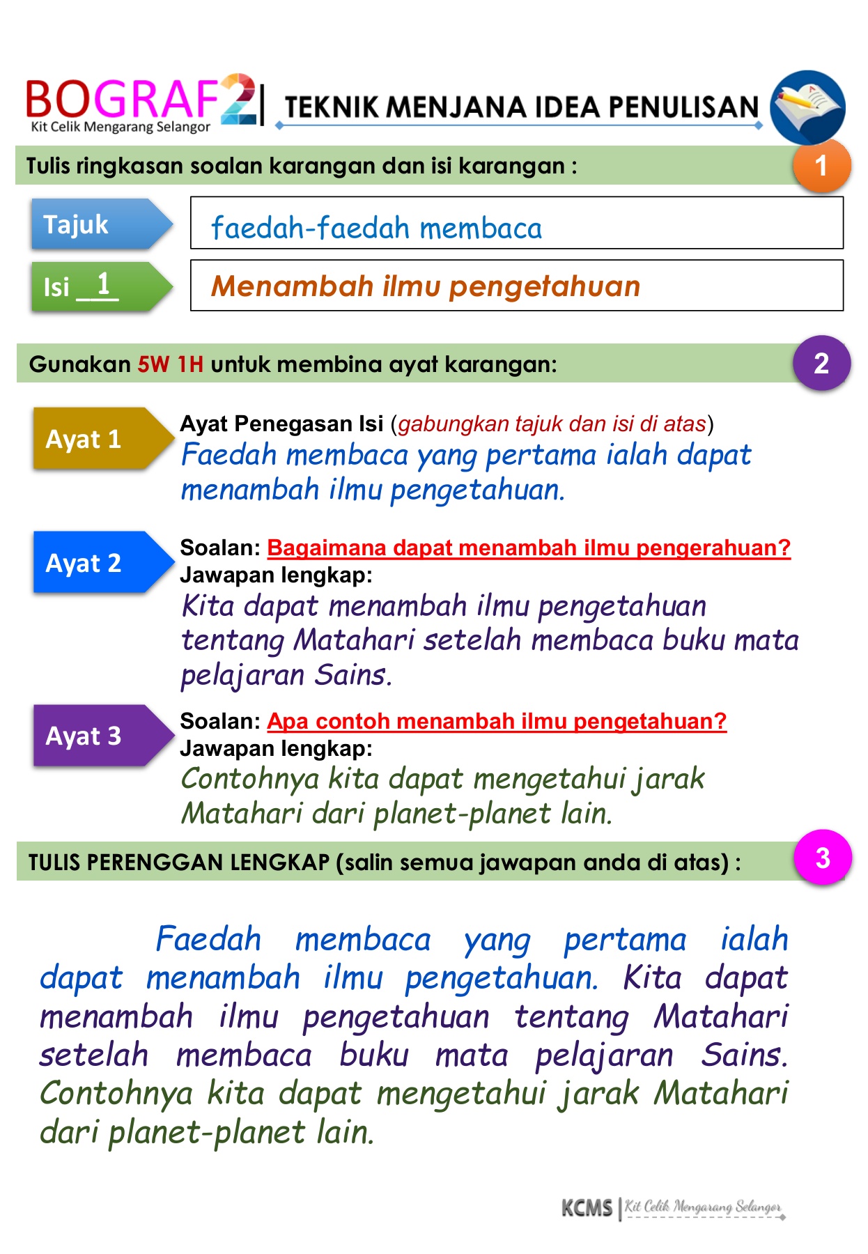 Nota Ayat Majmuk Tahun 3 Ejercicio Pdf Online De Ayat Tunggal Dan