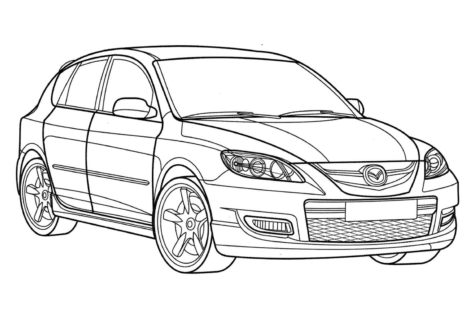 30 Desenhos De Carros Para Colorir E Imprimir Online Cursos Gratuitos