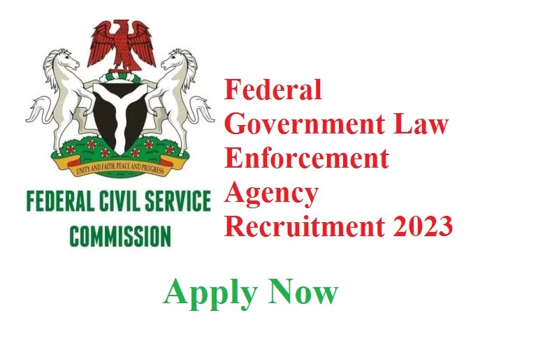 Federal Government Law Enforcement Agency Recruitment 20232024