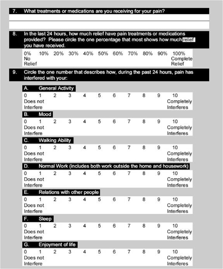 A Prospective Comparison Of Postoperative Pain And Quality Of Life In