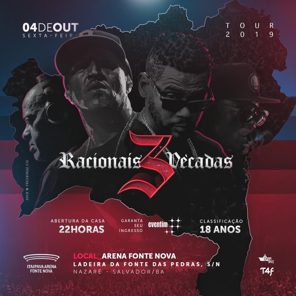 Racionais 3 Décadas Comemora Os 30 Anos Do Racionais Mcs Oganpazan