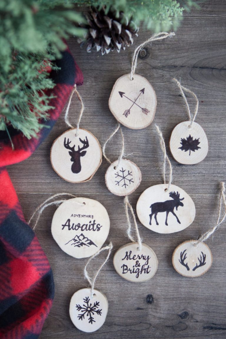 Diy Farmhouse Christmas Ornaments 22 Rustic Ornaments Youll Want In