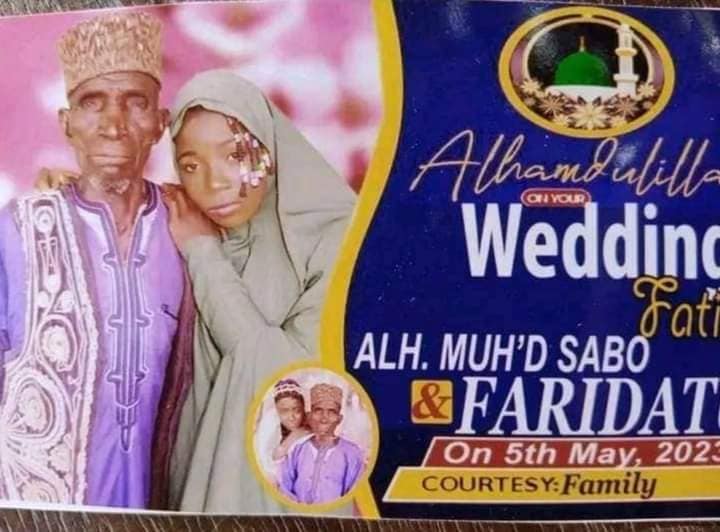 Photos 95 Year Old Man ‘marries Teenage Girl In Abuja Community