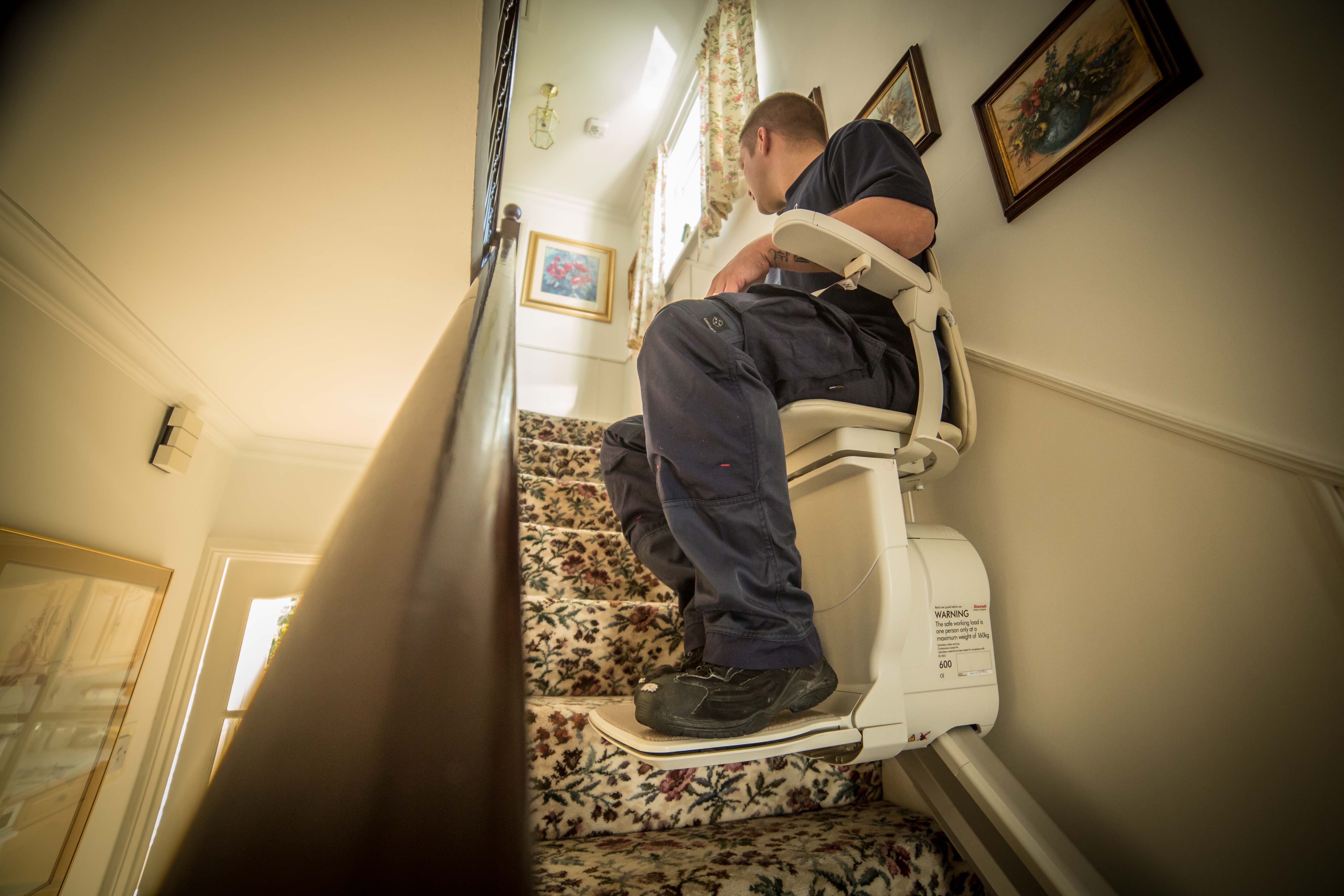 Straight Stairlift Case Studies Olympic Stairlifts Ireland