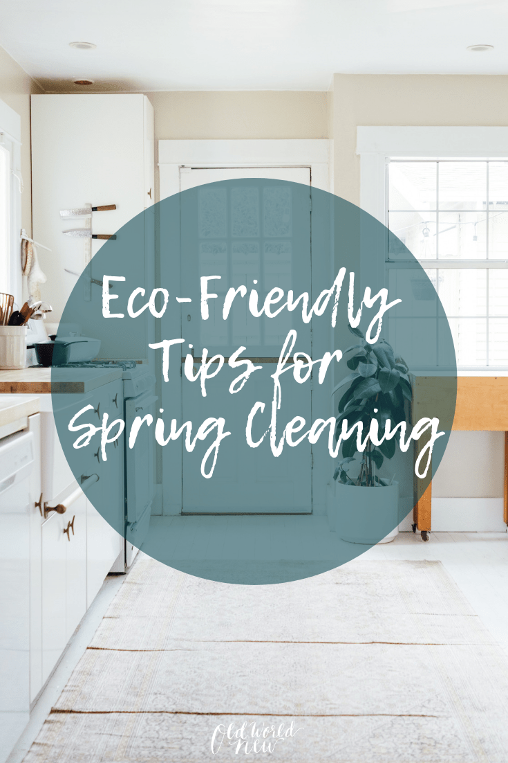 Eco Friendly Spring Cleaning Tips — Old World New