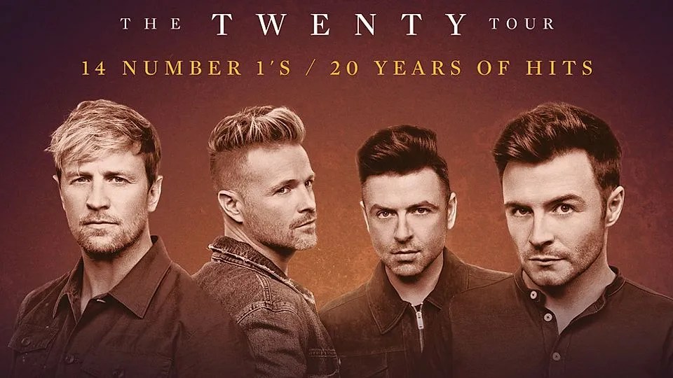 Westlife The Twenty Tour Belfast 25 And 26 May 2019 Lovebelfast