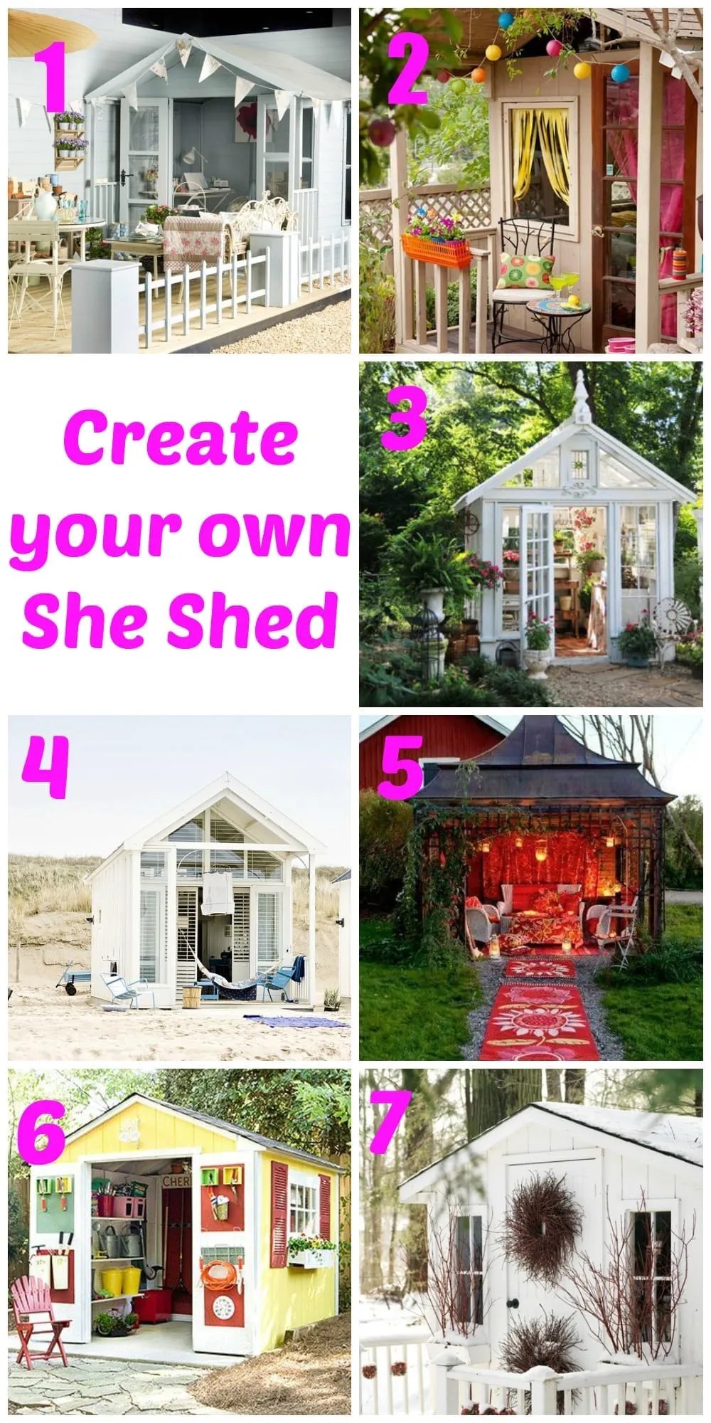Create Your Own She Shed Love Chic Living
