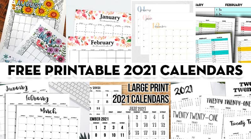 View 28 Free Printable Calendar Template 2021 Mediaswimbox