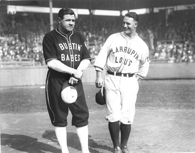 When Baseball Legends Babe Ruth And Lou Gehrig Came To Town Local