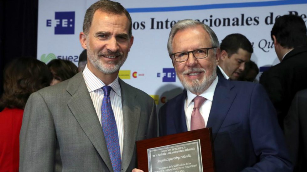 Las Imágenes De La Entrega De Premios Internacionales De Periodismo Rey