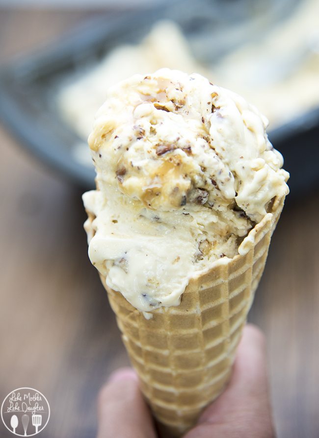 Salted Caramel Pecan Ice Cream Like Mother Like Daughter