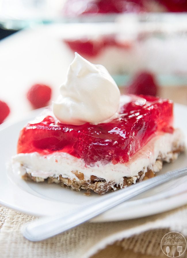 Raspberry Jello Salad With Cool Whip Raspberry