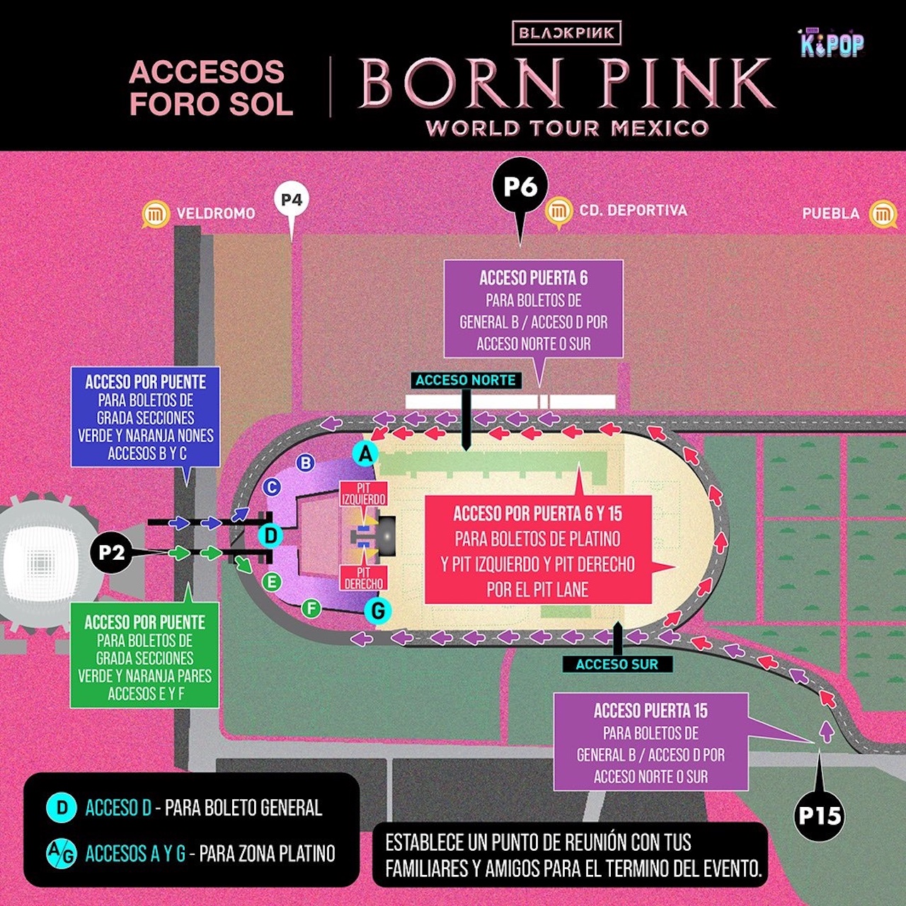 Blackpink En México 2023 Guía Para El Concierto En El Foro Sol