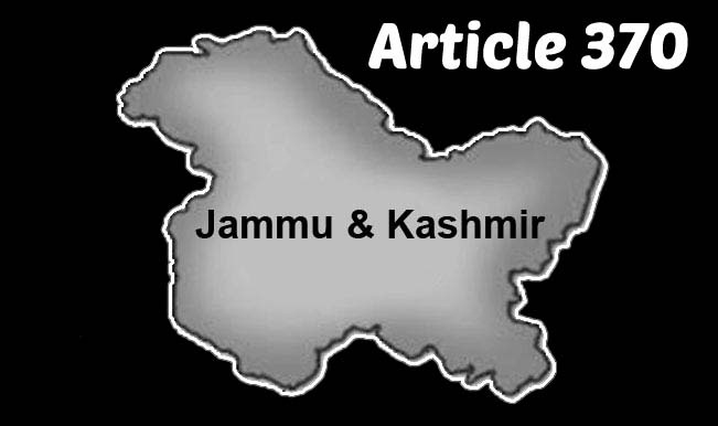 Legal Article Article 370 State Of Jammu And Kashmir Law Times Journal