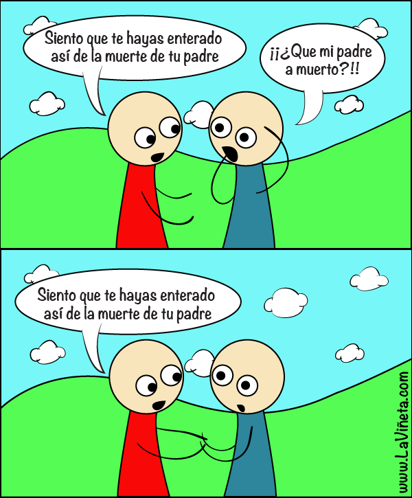 Siento Que Te Hayas Enterado Así Los Mejores Chistes En La Viñeta