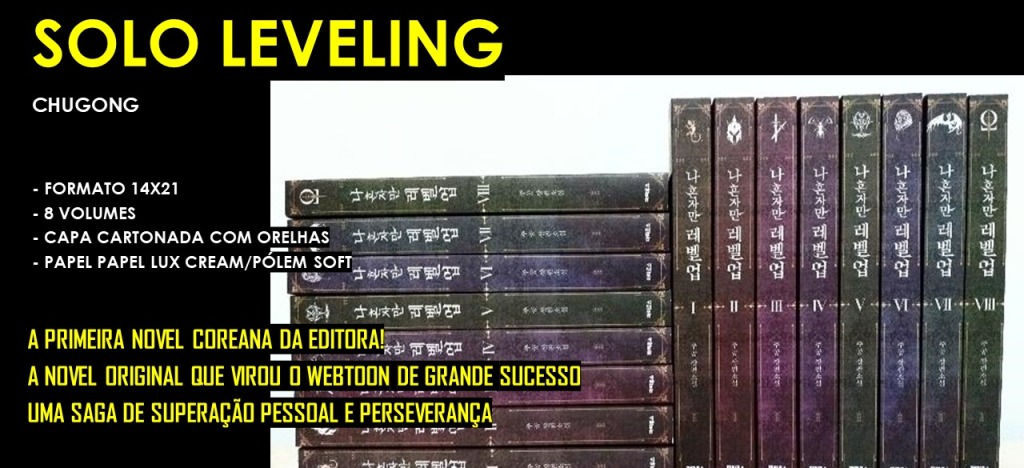 Por Fim A Editora Newpop Anunciou A Novel De “solo Leveling