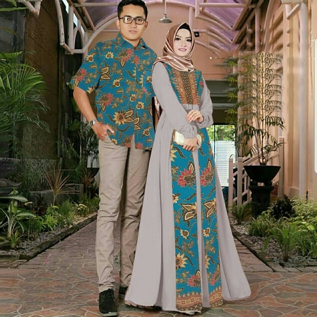 ️ Kumpulan Model Gamis Batik Kombinasi Satin Yang Wajib Anda Tahu