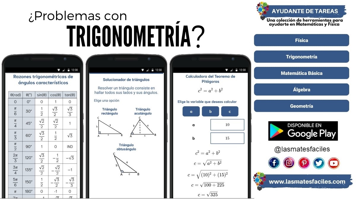 Introducción A La Trigonometría Mates Fáciles