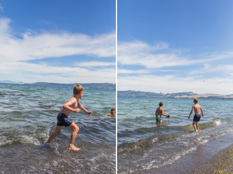 Taupo Swimming Beach Lets Be Explorers