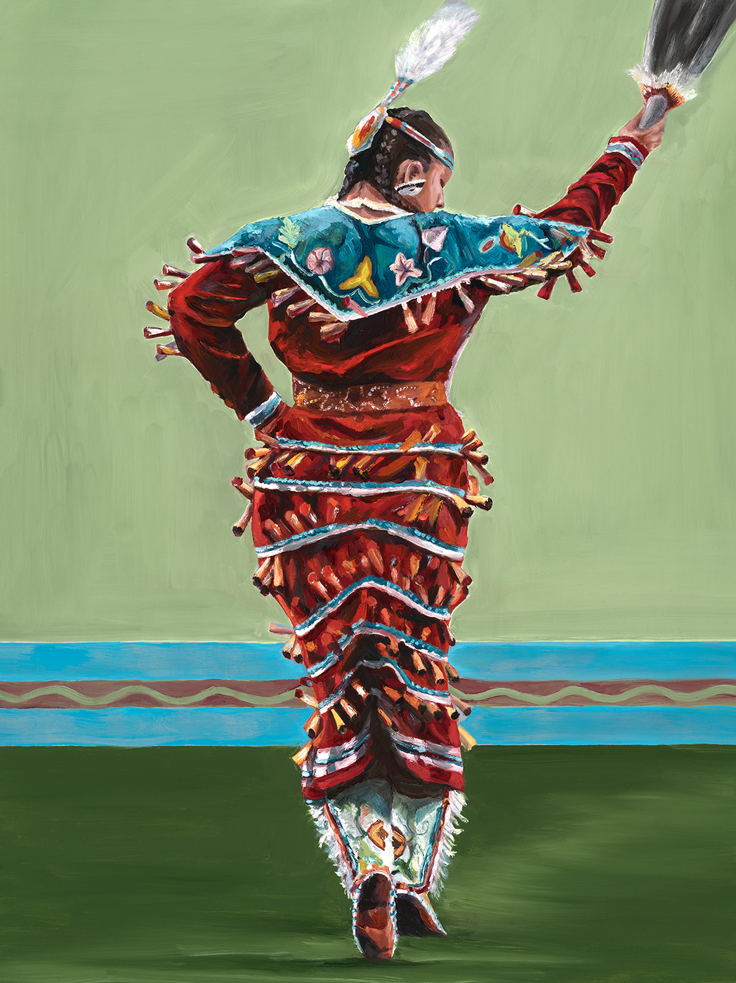 Woodland Jingle Dress Dancer Leana Asher