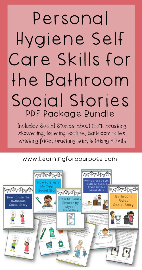 Personal Hygiene Skills In The Bathroom Social Stories Bundle