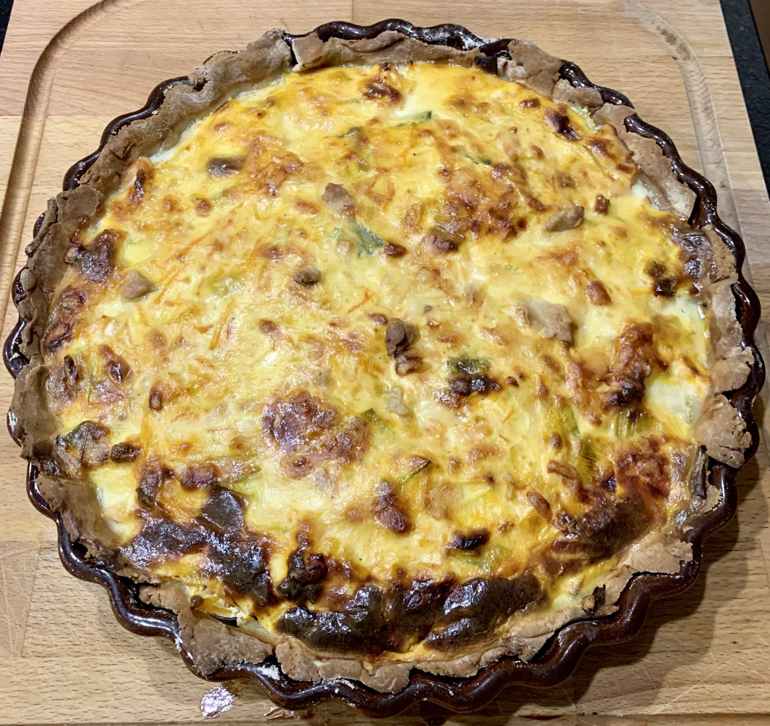 Die Quiche Lorraîne Stammt Aus Elsass Lothringen