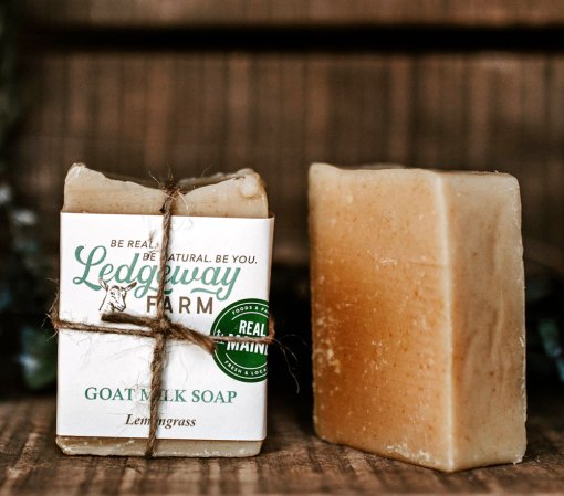 Lemongrass Ledgeway Farm Goat Milk Soap