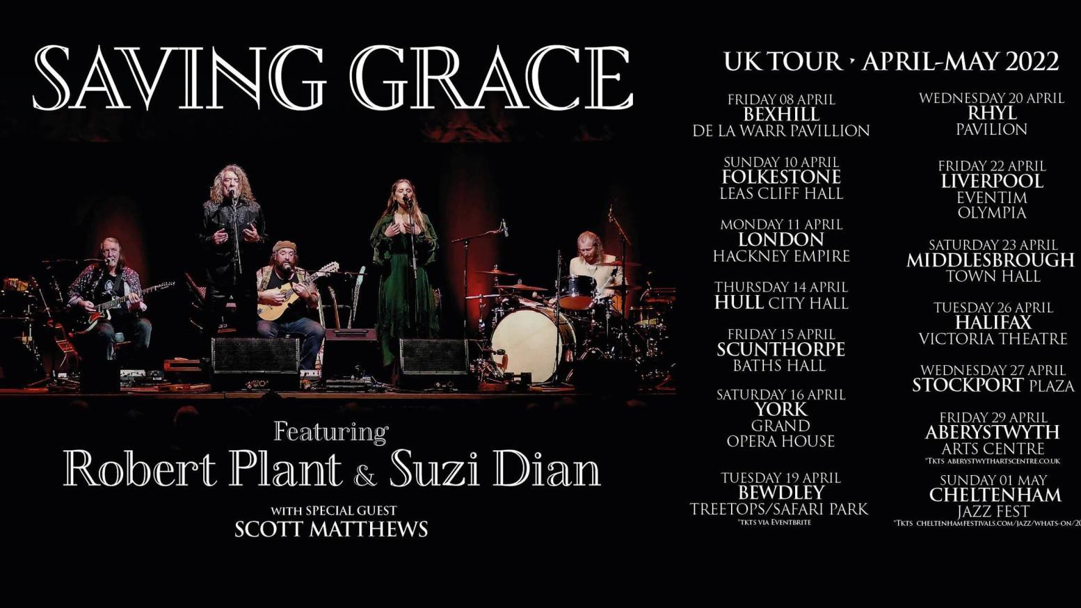 Robert Plant Announced A Uk Tour With Saving Grace Led Zeppelin News