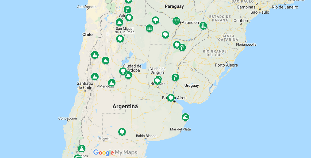 Mapas Interactivos De Argentina