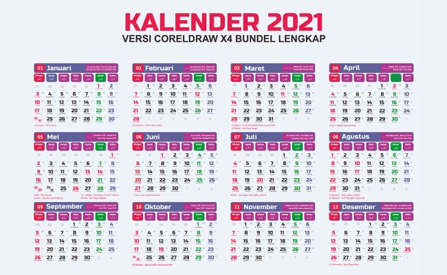 Download Kalender 2022 Lengkap Masehi Jawa Dan Hijriyah Format Cdr Ai