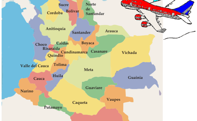 Conociendo Sociales 3 Mapa Politico De Colombia Otosection