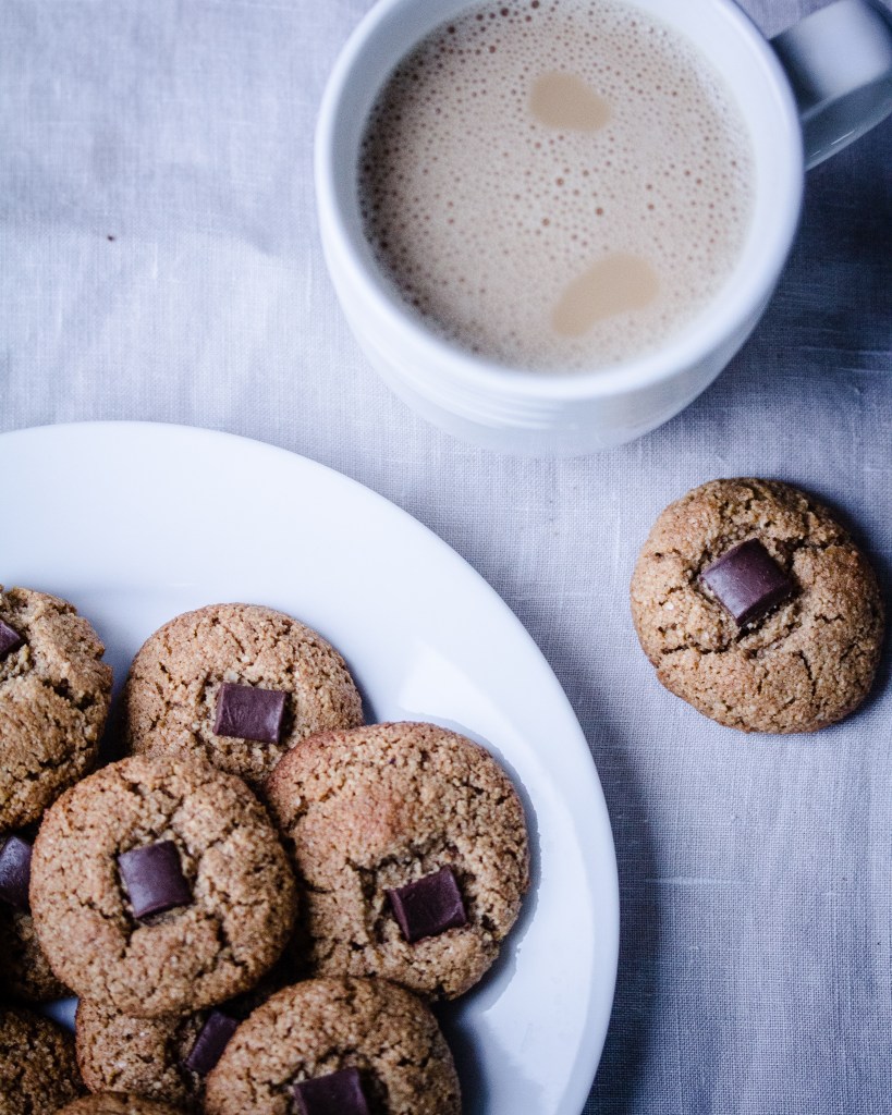 Almond Flour Chewy Ginger Spice Cookies Live Life Love Food