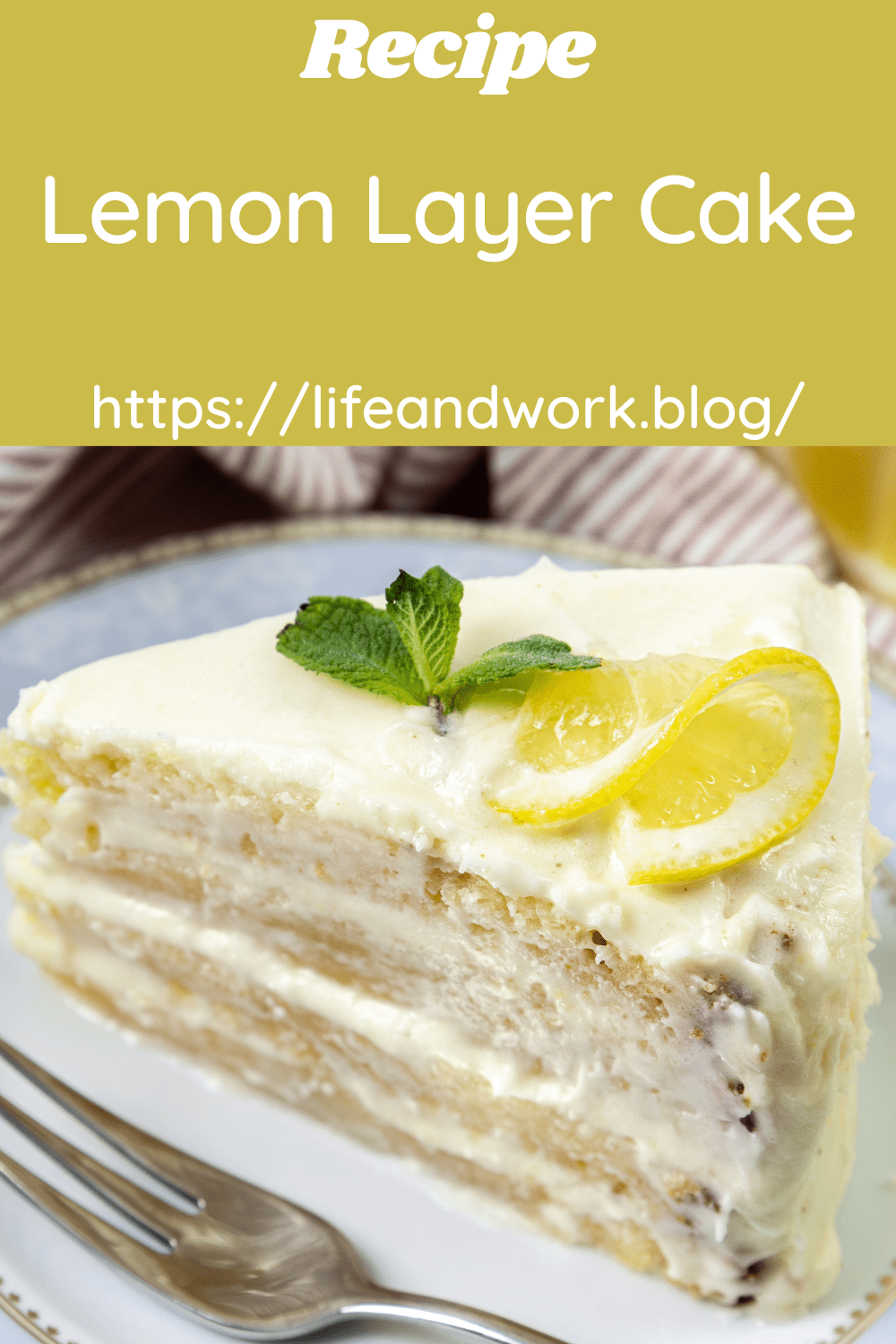 Recipe Lemon Layer Cake