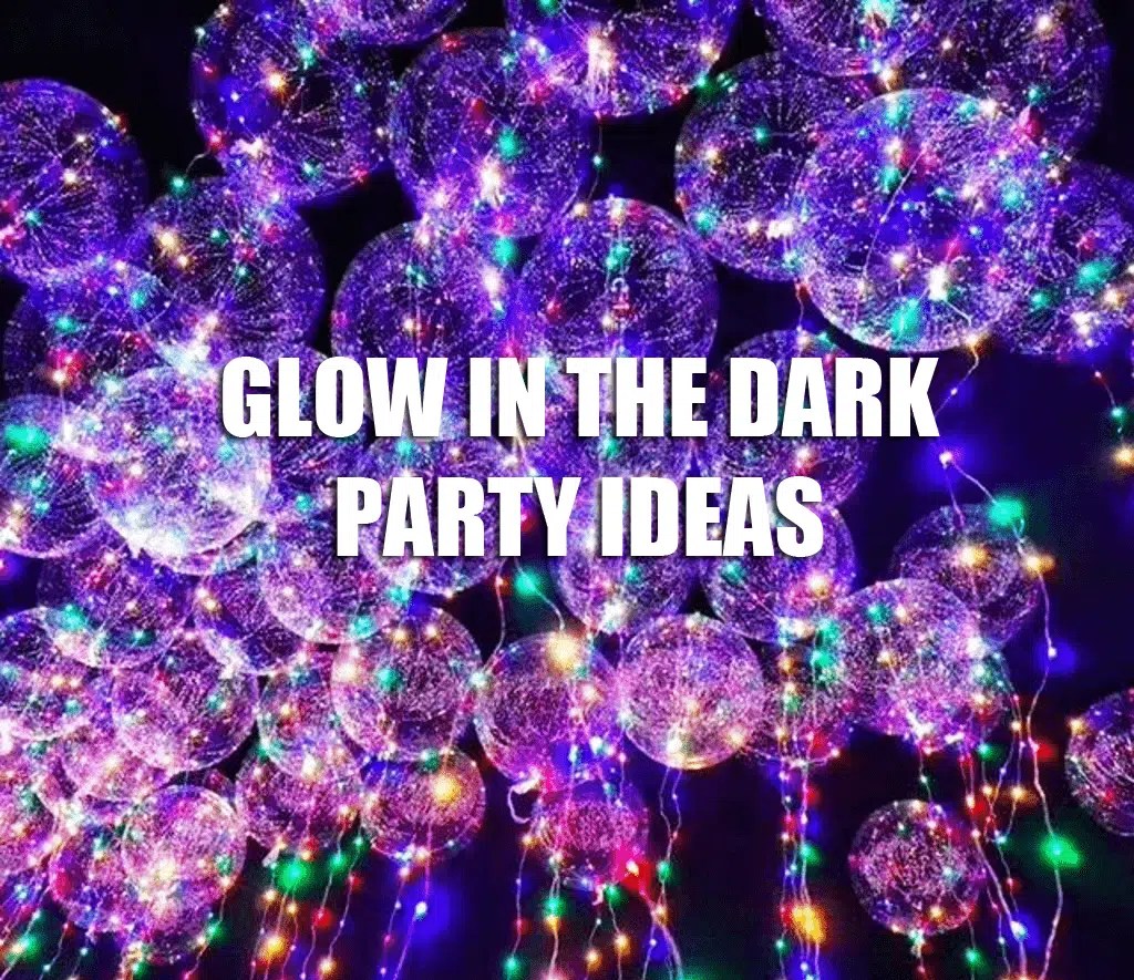 Glow In The Dark Party Ideas For Colorful Parties Light Up Wear