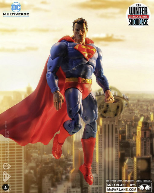 Mcfarlane Toys Reveals Dc Multiverse Steel Hush Superman Figures