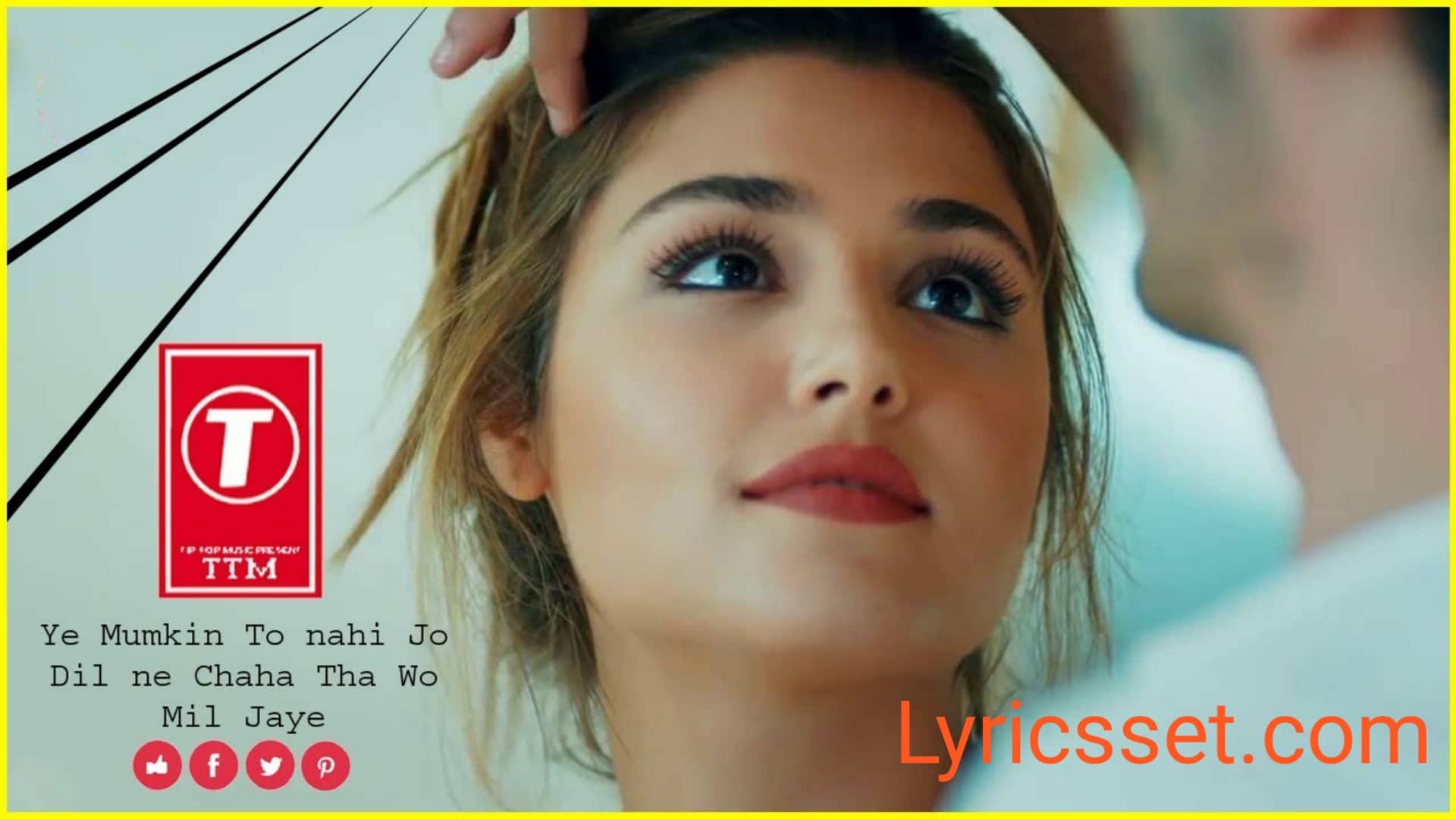 Ye Mumkin To Nahi Lyrics In Hindi And English By Sahir Ali Bagga Tiktok